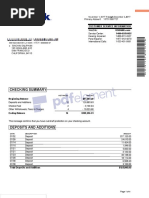 Bank Statement Template | PDF