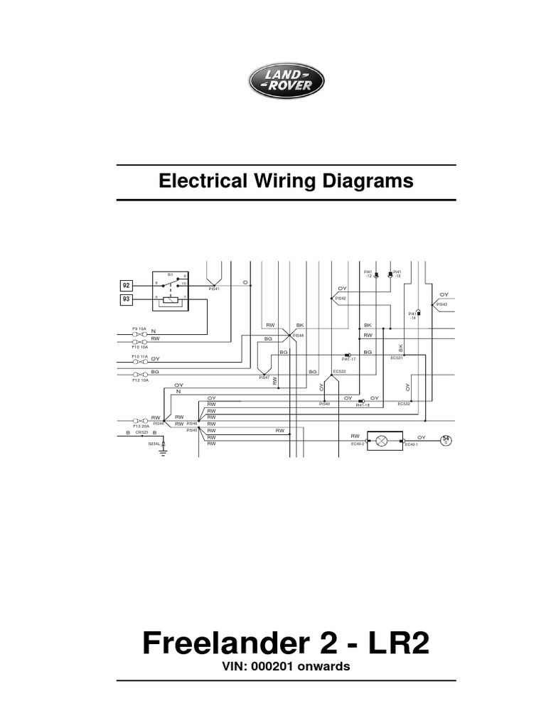 Freelander 2 Wiring Diagram PDF | PDF | Electrical Connector | Headlamp