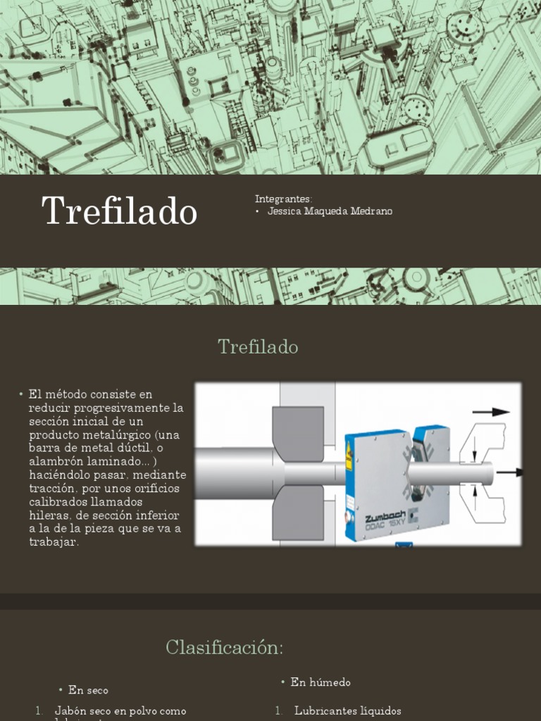 Trefilado | PDF | Procesos industriales | Industrias