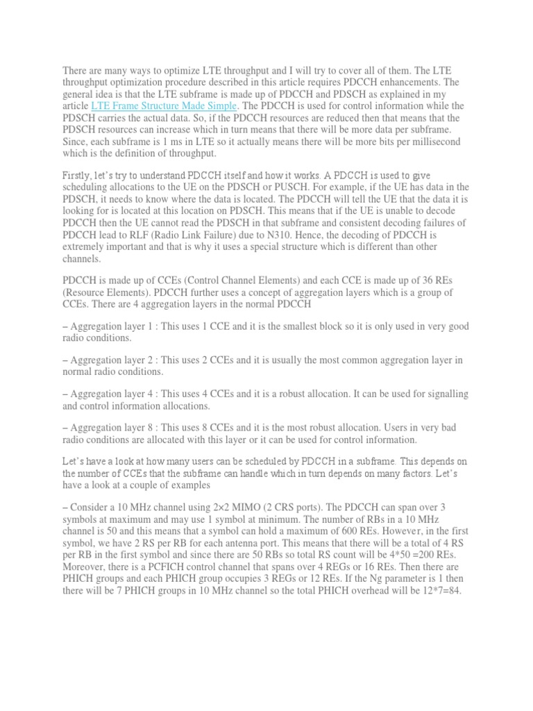 VoLTE Cell Capacity | Download Free PDF | Mimo | Telecommunications