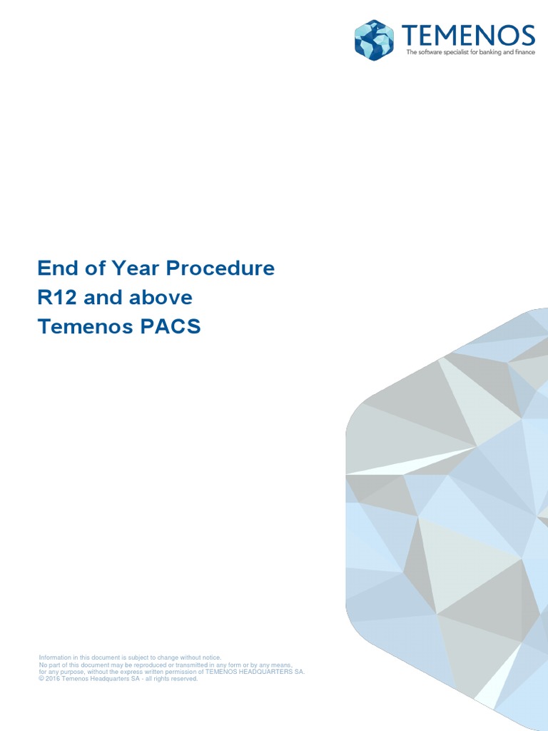 End of Year Procedure - R12 and Above | PDF | Parameter (Computer Programming) | Screenshot