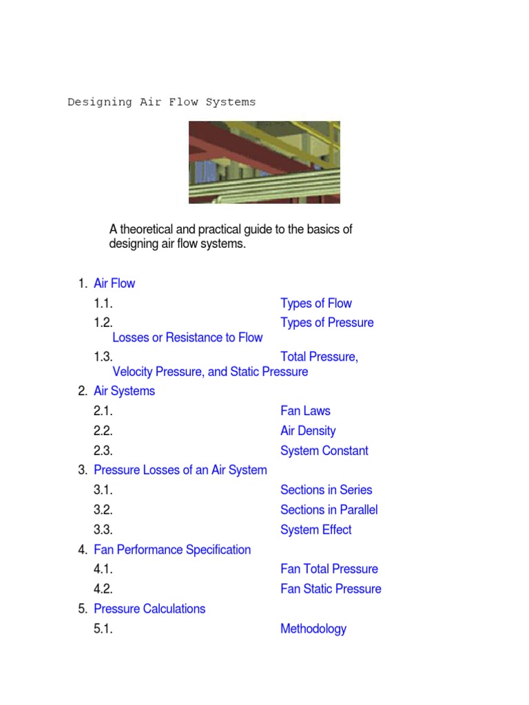 Design Air Systems | PDF | Fluid Dynamics | Duct (Flow)
