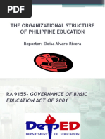 DepEd Organizational Structure | PDF | Schools | Teachers