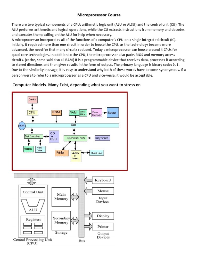 Microprocessor CoursePDF | PDF | Flash Memory | Dynamic Random Access Memory