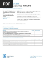 QMS Questionnaire | PDF | Evaluation Methods | Business Process
