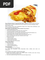 Resep Lumpia Beef Lumer Sederhana | PDF