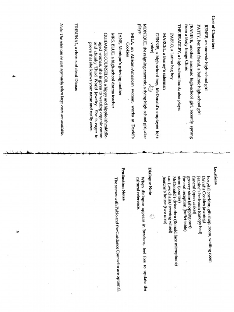 Schoolgirl Figure Script | PDF