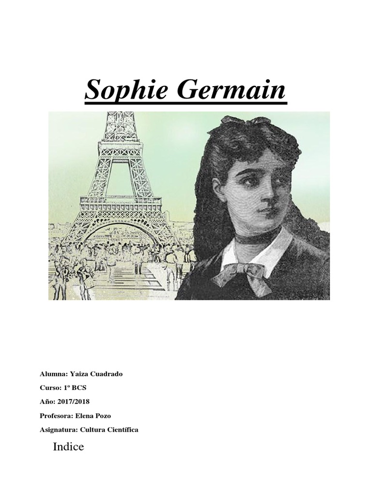 Sophie Germain | PDF | Science | Ciencia (general)