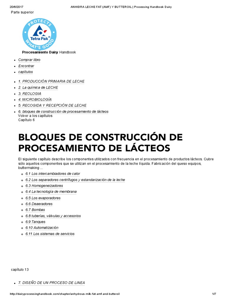 Anhidra Leche Fat (Amf) y Butteroil | PDF | Mantequilla | Leche