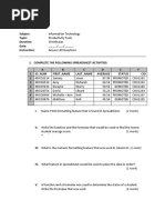 Data Operations Level 1 (CVQ) - 1 | PDF | Competence (Human Resources ...