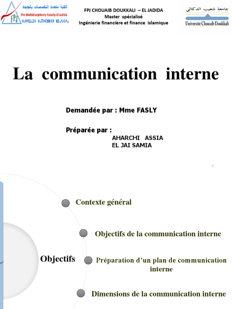 Communication Interne | PDF | la communication | Business