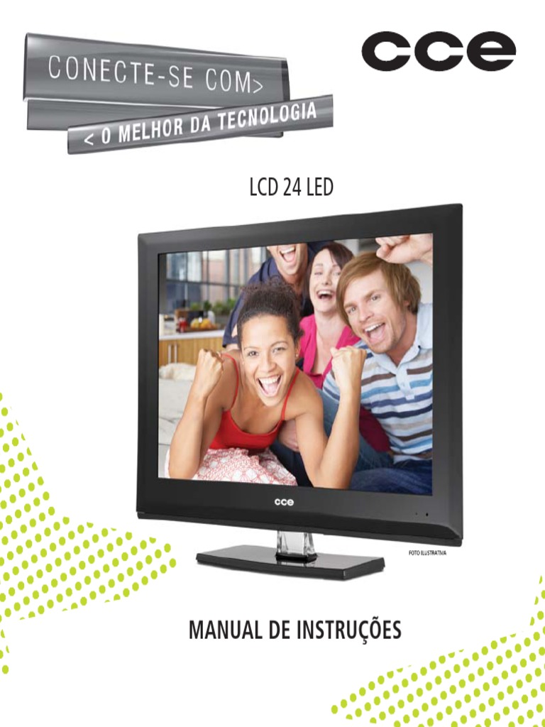 Manual de Tv CCE L2401 | HDMI | Televisão Digital