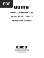 Manual AUMA MOV | PDF | Electrical Connector | Electromagnetic Interference