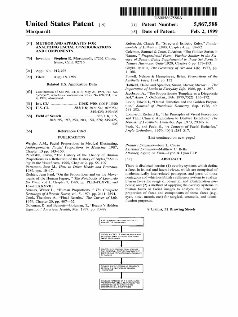 United States Patent (19) (11) Patent Number: 5,867,588: Marquardt (45 ...