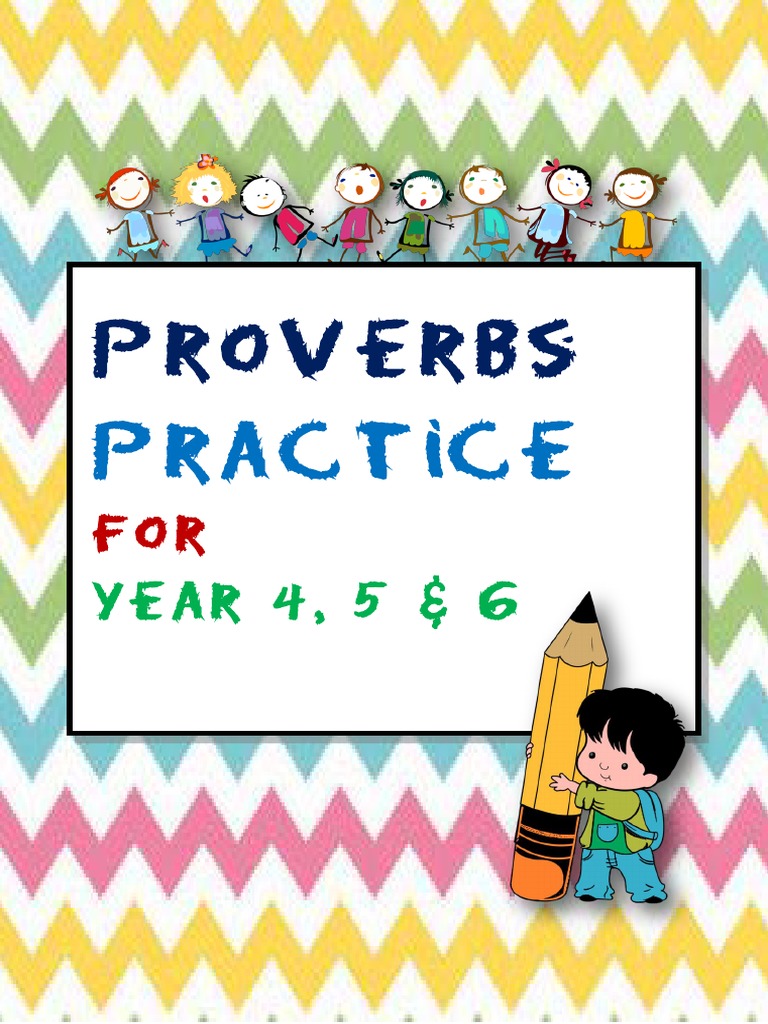 Proverbs for Practice: Creative Writing Activities and Stories for ...