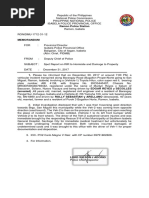 Spot Report Template for PNP | PDF | National Security | Government