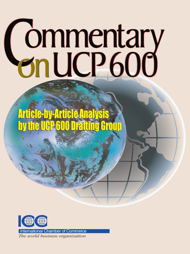 ICC Commentary on UCP 600 | Bill Of Lading | Business | Free 30-day ...