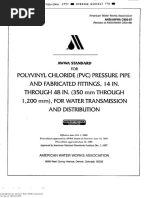 Awwa C605 - 94 | PDF