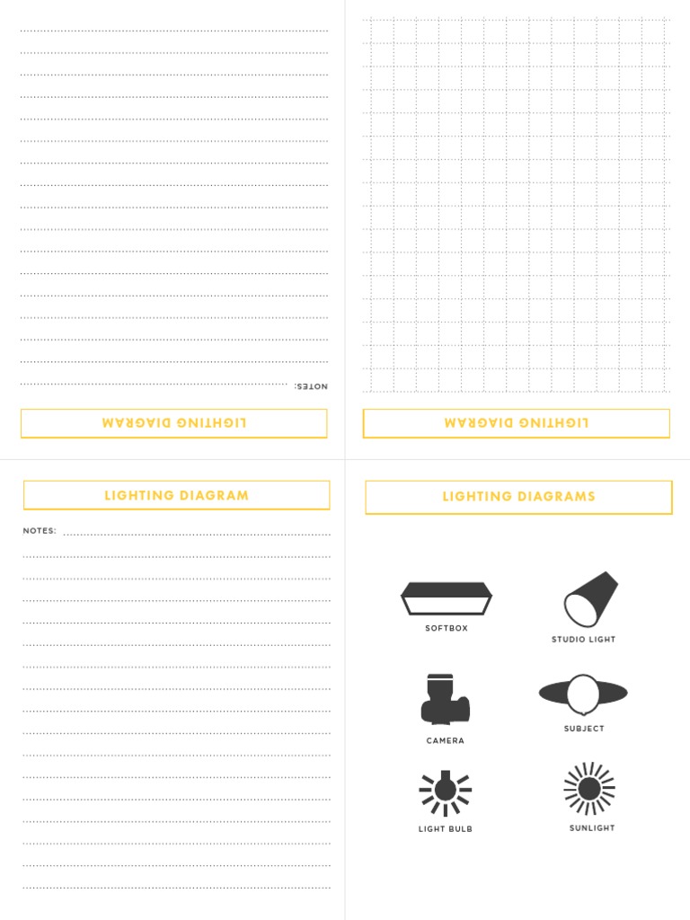 Lighting Diagram Lighting Diagrams: Notes | PDF