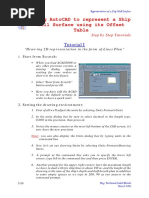 Rhino Ship Hull Tutorial | PDF | Stern | Hull (Watercraft)