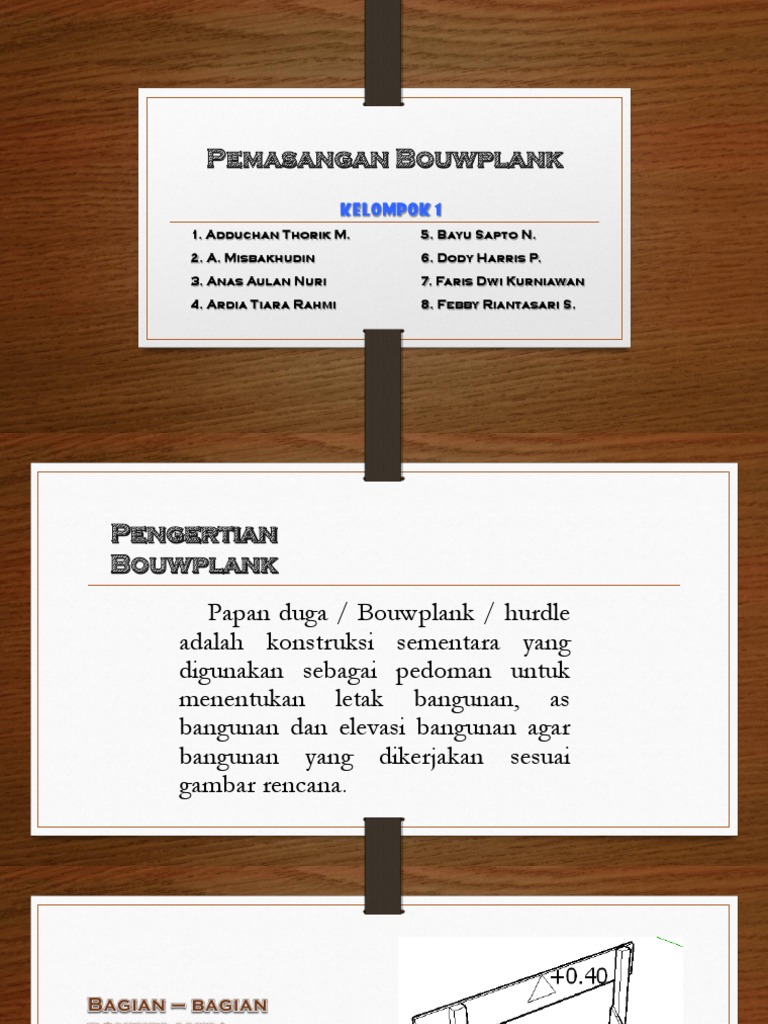 Panduan Pemasangan Bouwplank | PDF