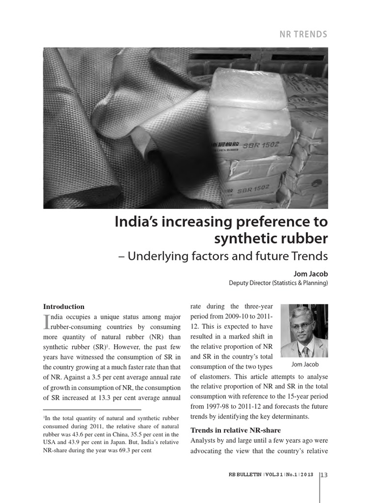 India's Shifting Rubber Consumption Trends | PDF | Natural Rubber ...