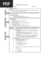 Lesson Plan in Math 10 Sequence | PDF | Sequence | Numbers