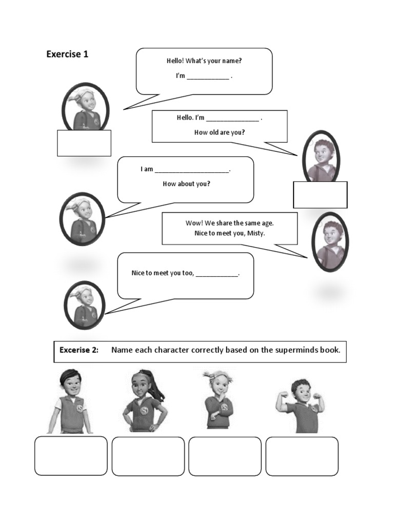 Exercise 1 Supermind Unit 1 Exercise 1 Supermind Unit 1