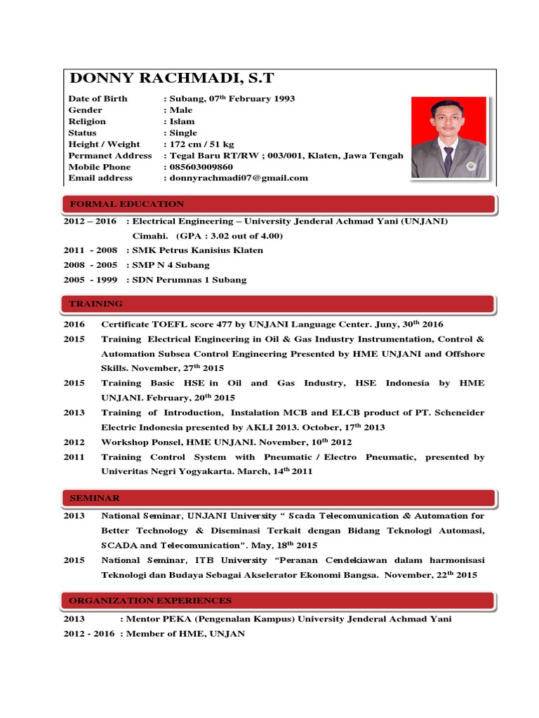 CV Doni | Download Free PDF | Control Engineering | Cybernetics