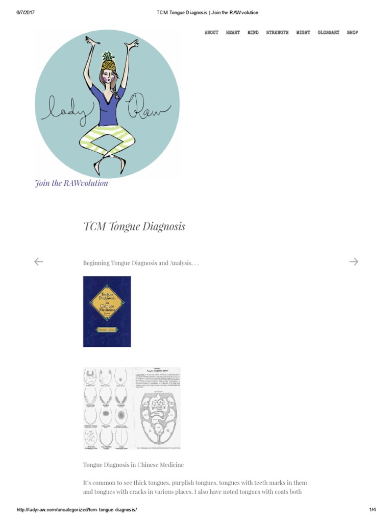 TCM Tongue Diagnosis Insights | PDF | Traditional Chinese Medicine ...