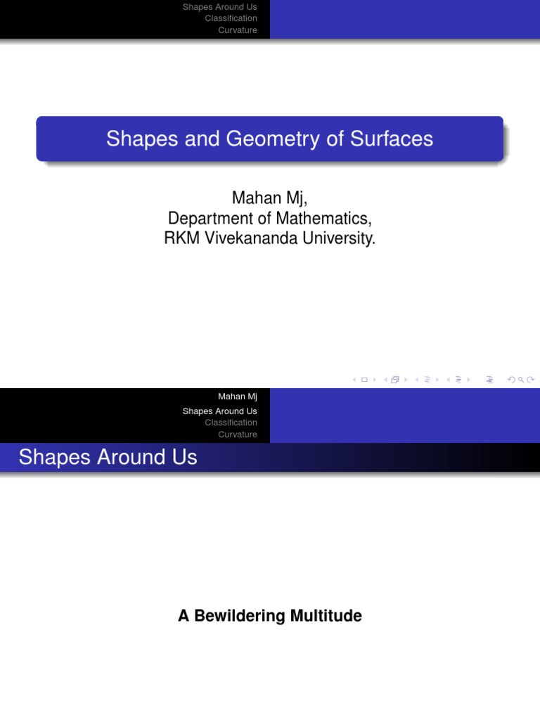 Classification of Surfaces Through Topological Properties Such as ...