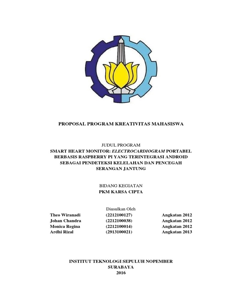 Contoh PKM KC (Karsa Cipta) | PDF | Teknologi & Rekayasa