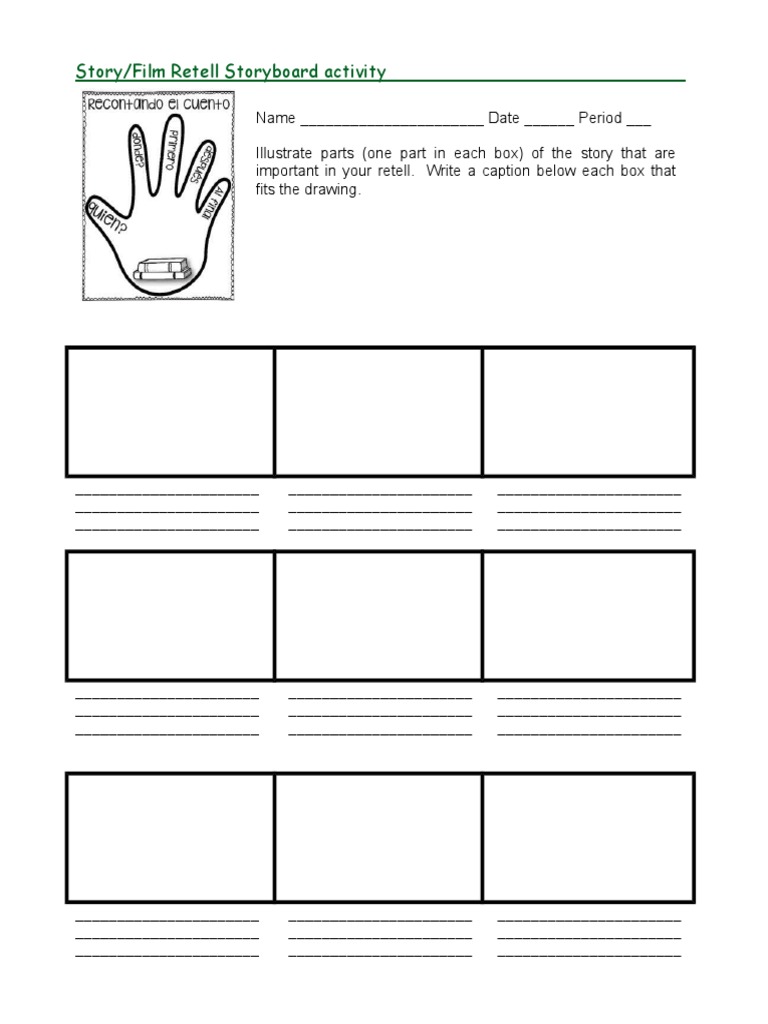 Storyboard Retell | PDF