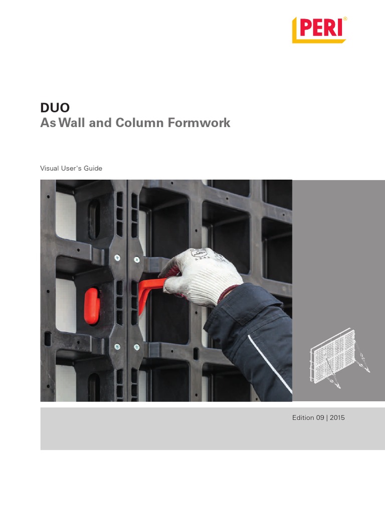 DUO For Wall and Column Formwork Poster US1 en | PDF | Scaffolding ...