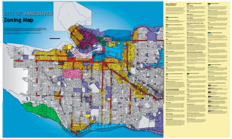 Zoning Map Vancouver | PDF | Zoning | Land Use