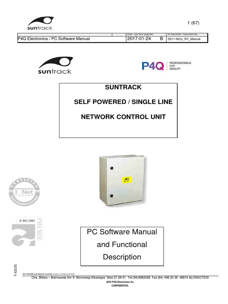 D011 PD16002 RevB | PDF | Gateway (Telecommunications) | Network Protocols