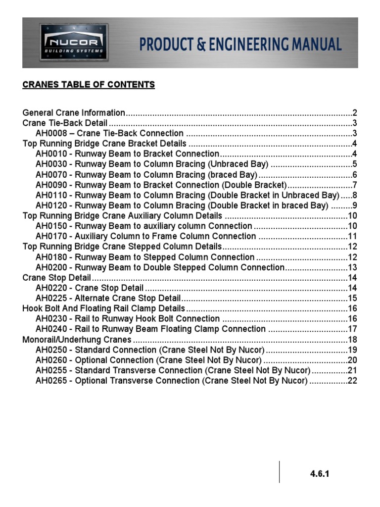 Pemb Crane Details | PDF | Crane (Machine) | Beam (Structure)