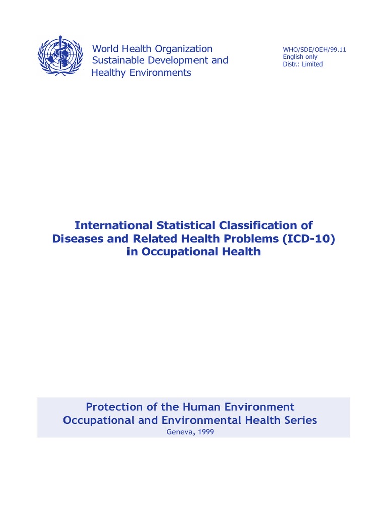 International Statistical Classification of Diseases and Related Health ...
