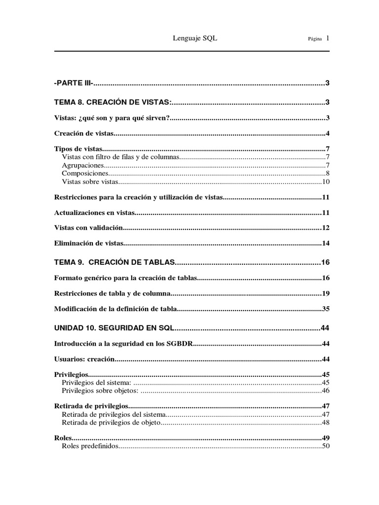 Vistas en Access | PDF | SQL | Tabla (base de datos)