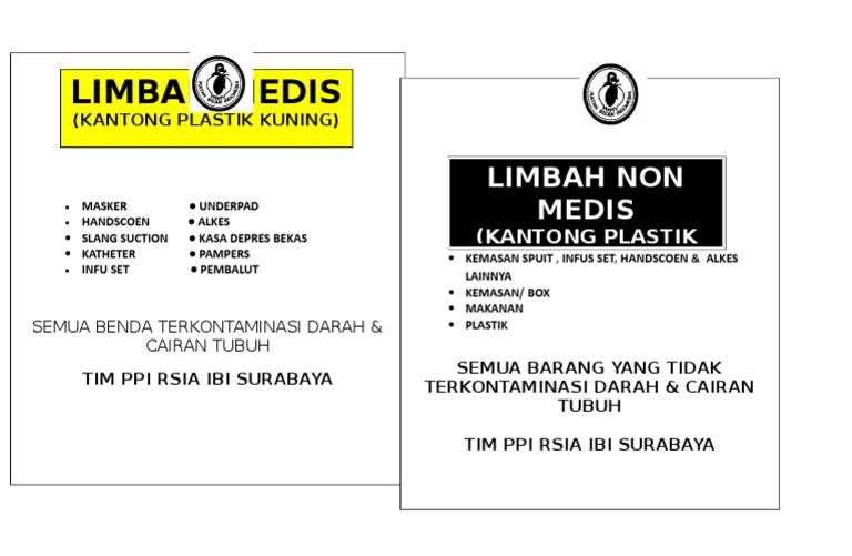 Stiker Limbah Non Medis | PDF