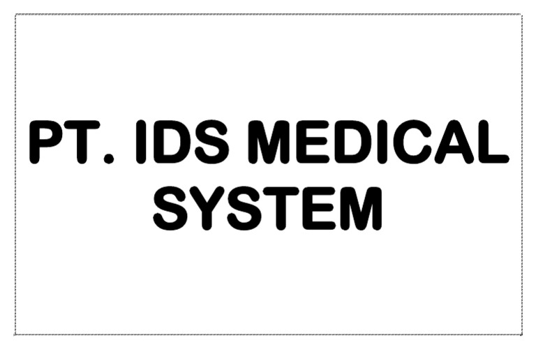 Pt. Ids Medical System | PDF