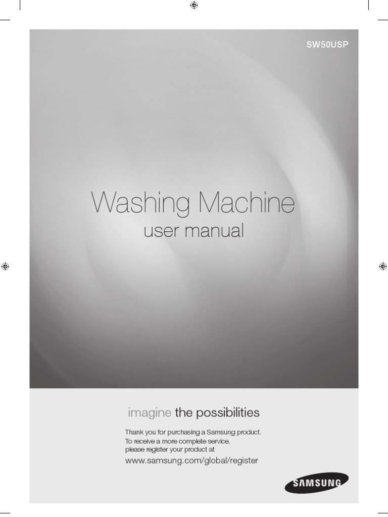 SW50USP Econo Wash | PDF | Washing Machine | Laundry