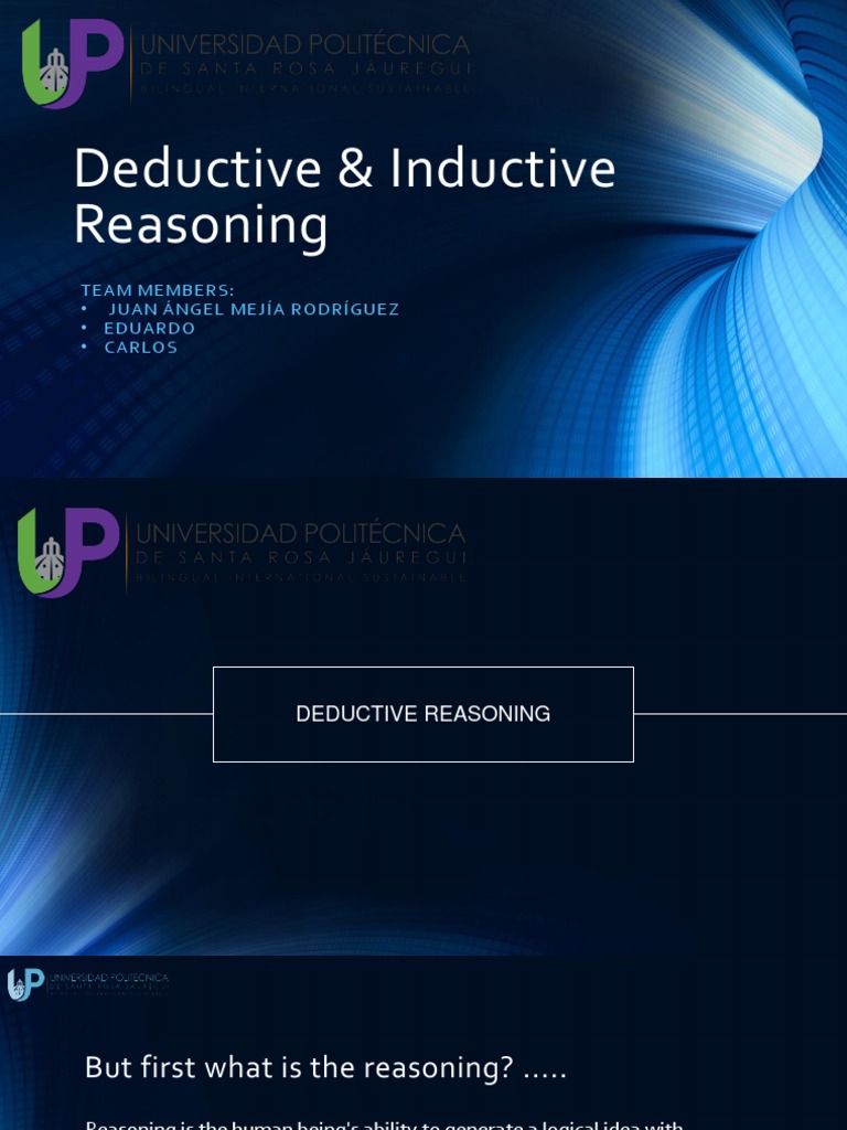 Deductive & Inductive | PDF | Inductive Reasoning | Deductive Reasoning