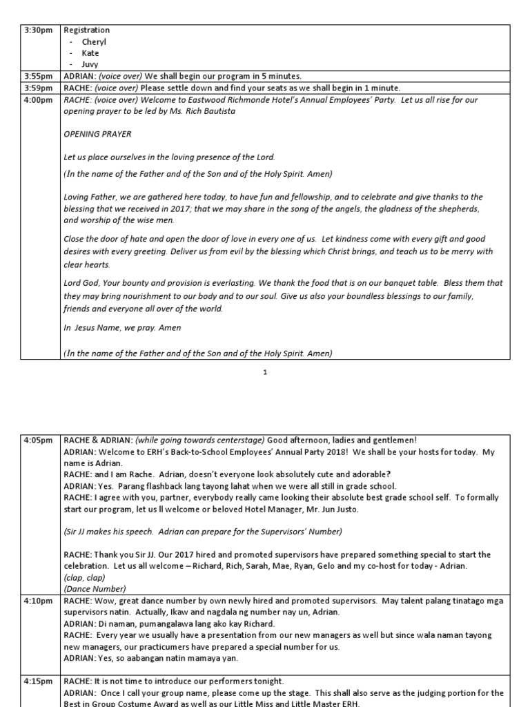 Annual Party Script | Food Preparation Appliances | Cooking Appliances