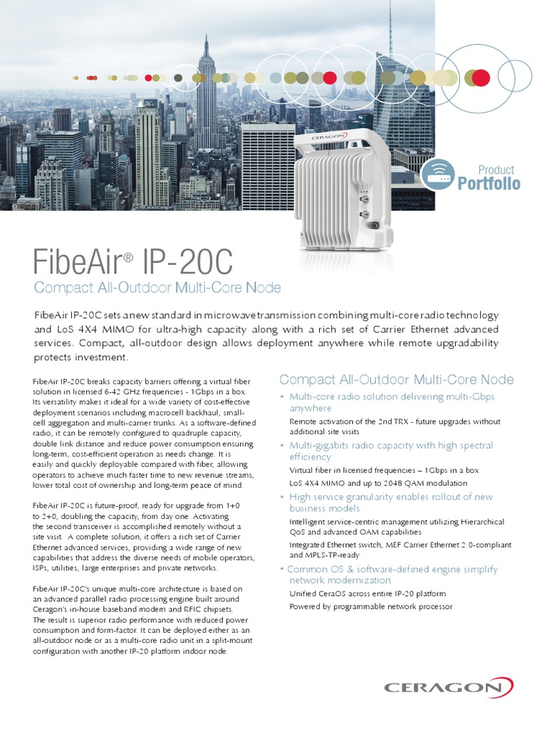 Ceragon FibeAir IP-20C ETSI Rev 1 0 | PDF | Multi Core Processor ...
