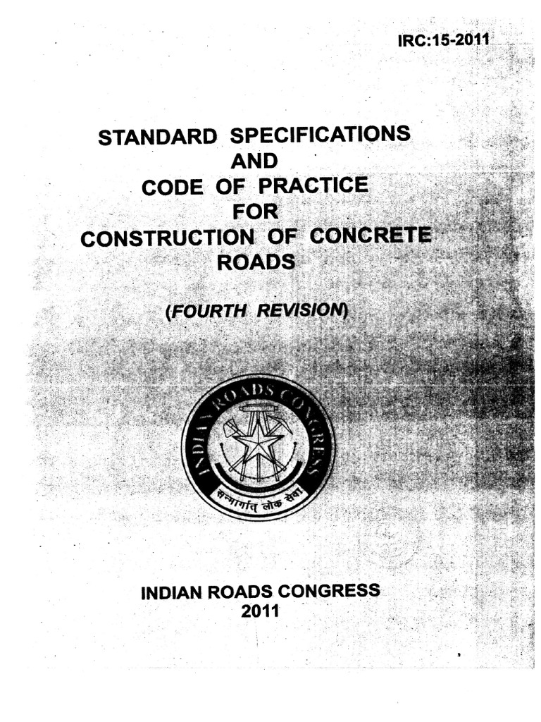 Irc 15 2011 | PDF