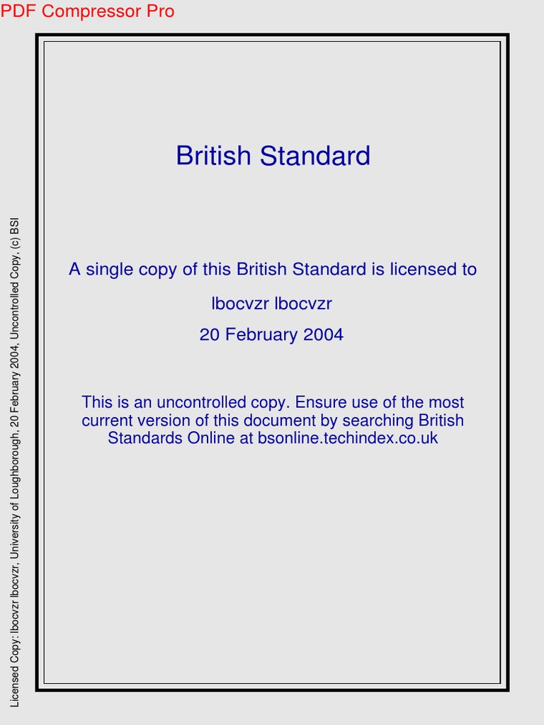 BS 4466 | PDF | Engineering | Science