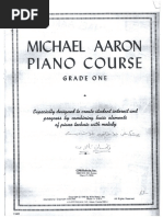 Michael Aaron - Course Book - Grade 1 PDF | PDF