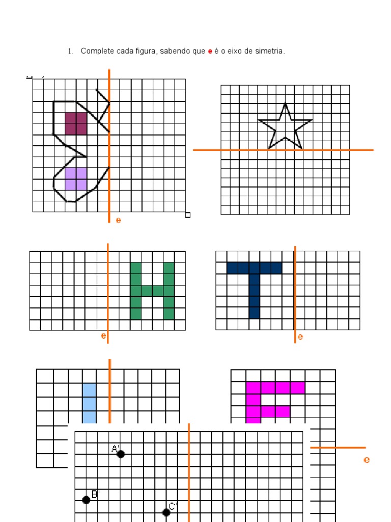atividade de simetria