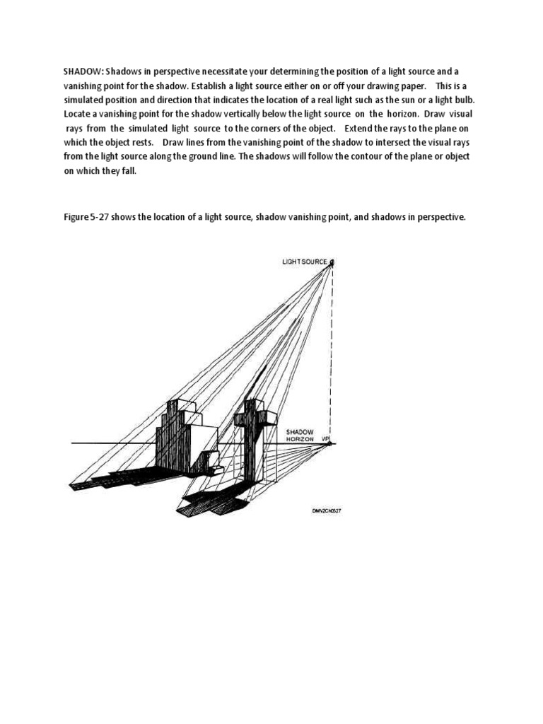 Shadows and Reflections in Perspective | PDF | Shadow | Perspective ...